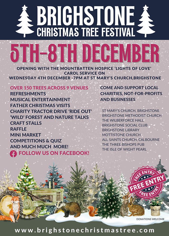 Experience the Magic of the Brighstone Christmas Tree Festival 2024 ...